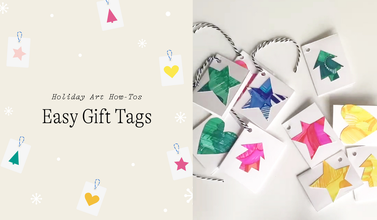 Holiday How-To: Easy DIY Homemade Gift Tags for Present Wrapping ...