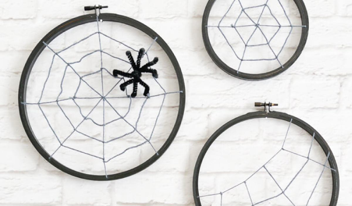How to Make a Decorative Spider Web | Primary.com
