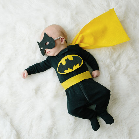 DIY baby Batman Costume | Primary.com | Primary.com