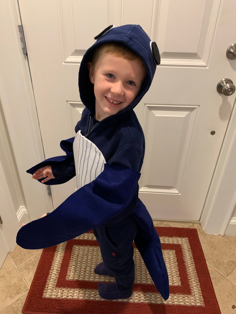 DIY Humpback Whale Costume | Primary.com | Primary.com