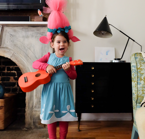 DIY Poppy Troll Costume | Primary.com | Primary.com