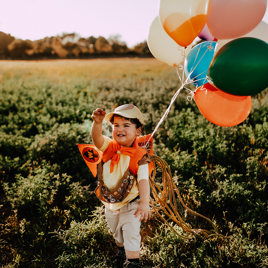 Adorable Kids DIY Russell from Up Costume | Primary.com | Primary.com