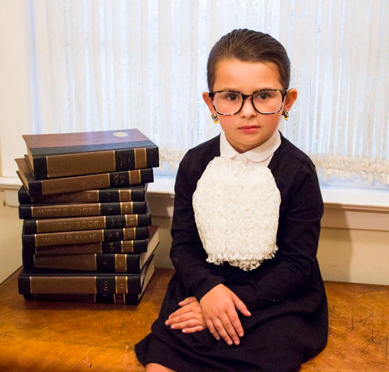 No-Sew DIY Ruth Bader Ginsburg Kids Costume | Primary.com | Primary.com