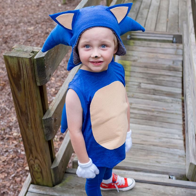 DIY Sonic Costume | Primary.com | Primary.com