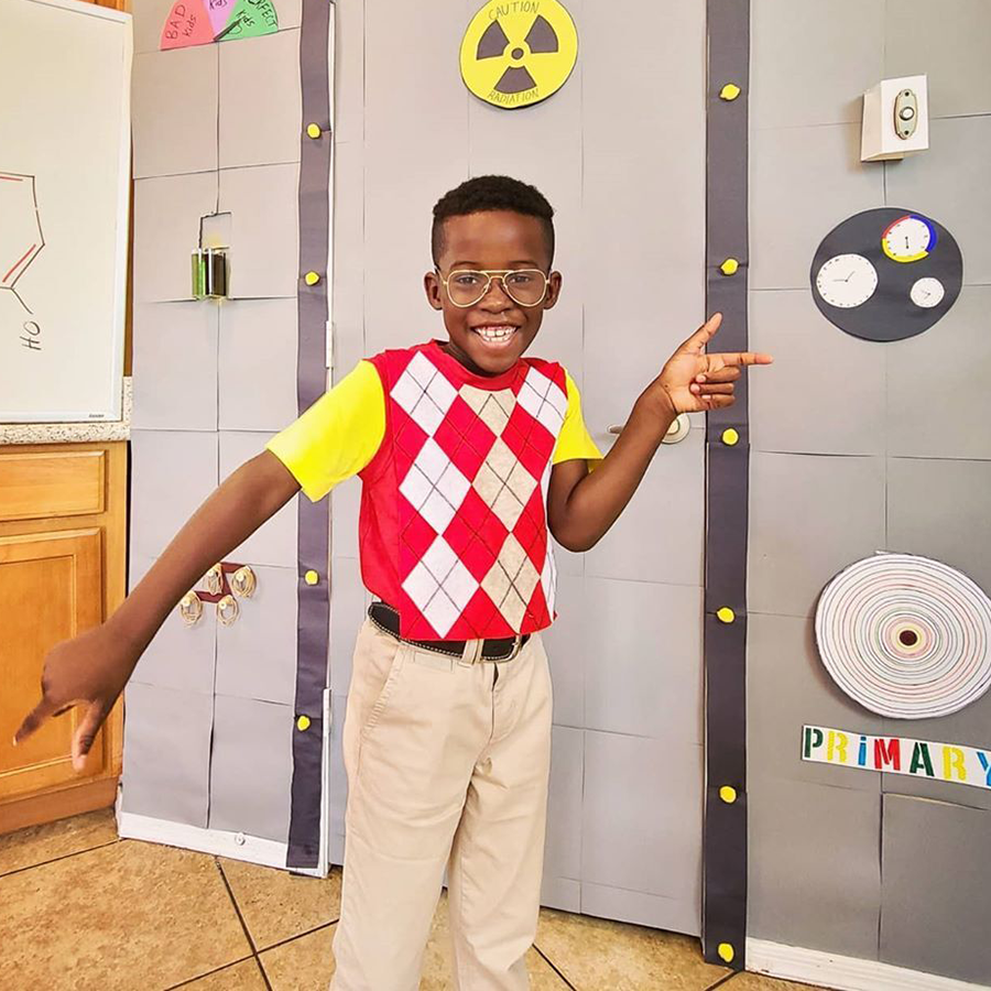 Adorable Kids DIY Steve Urkel (Family Matters) Costume | Primary.com ...