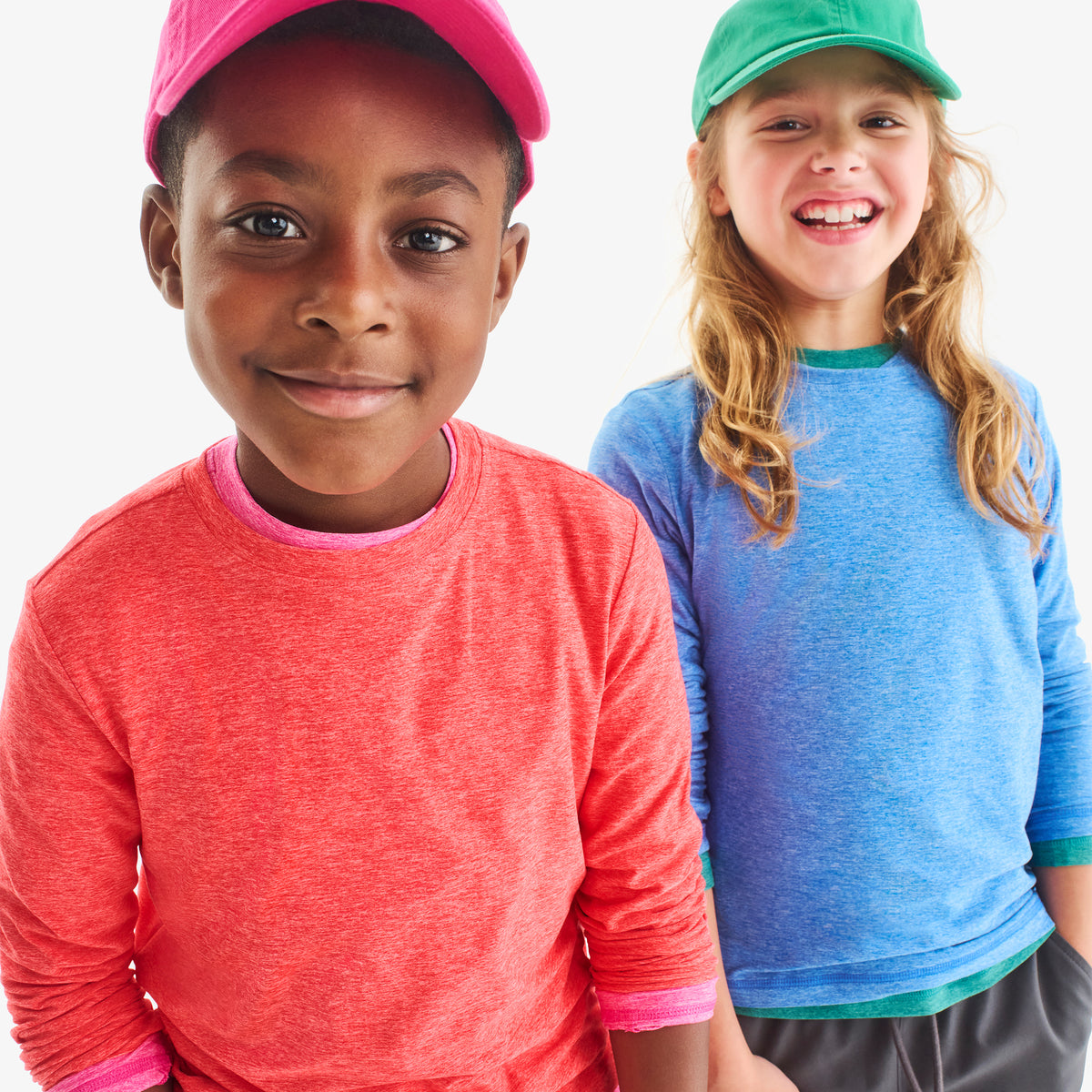 Kids long sleeve FlexLite tee | Primary.com