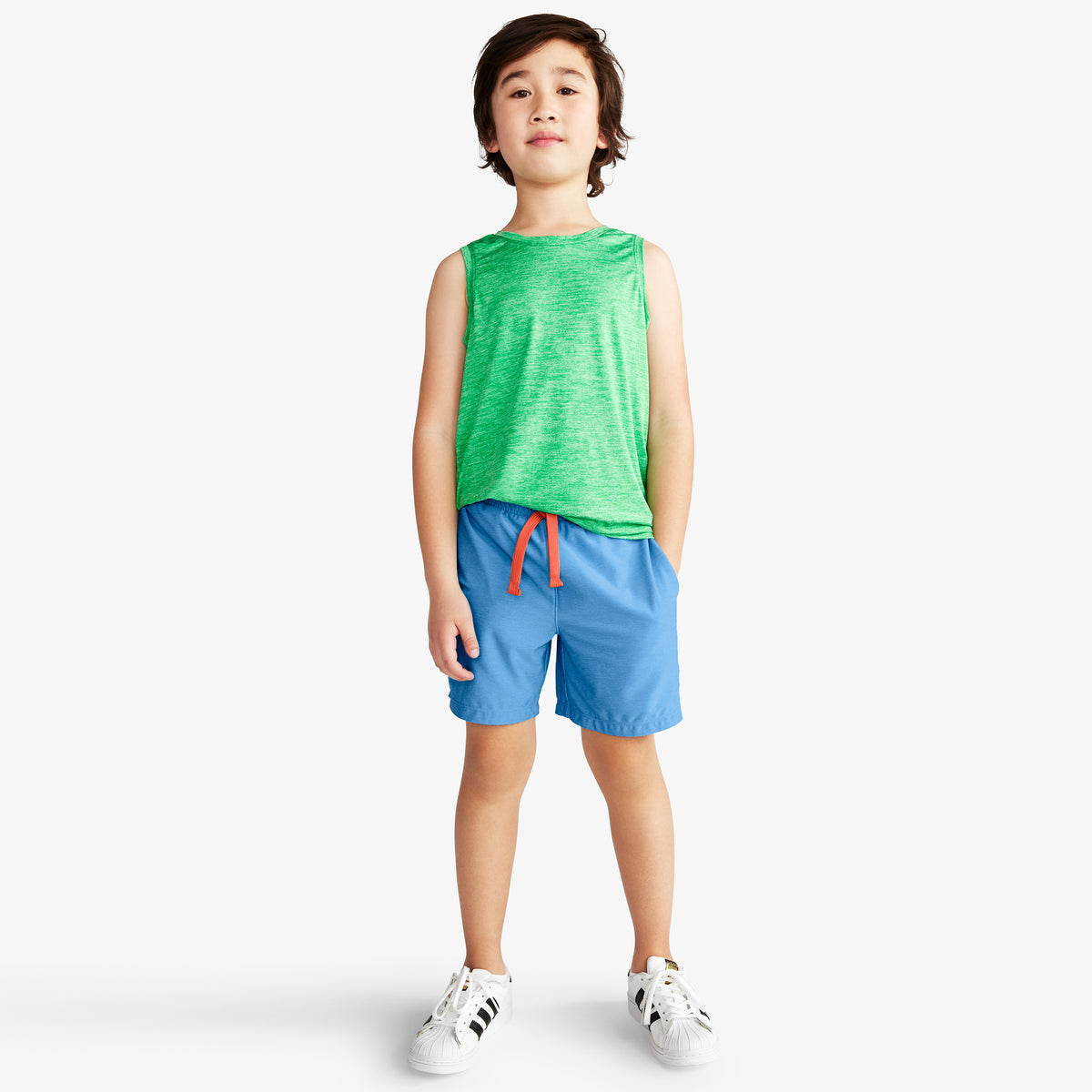 Kids FlexKnit gym short | Primary.com