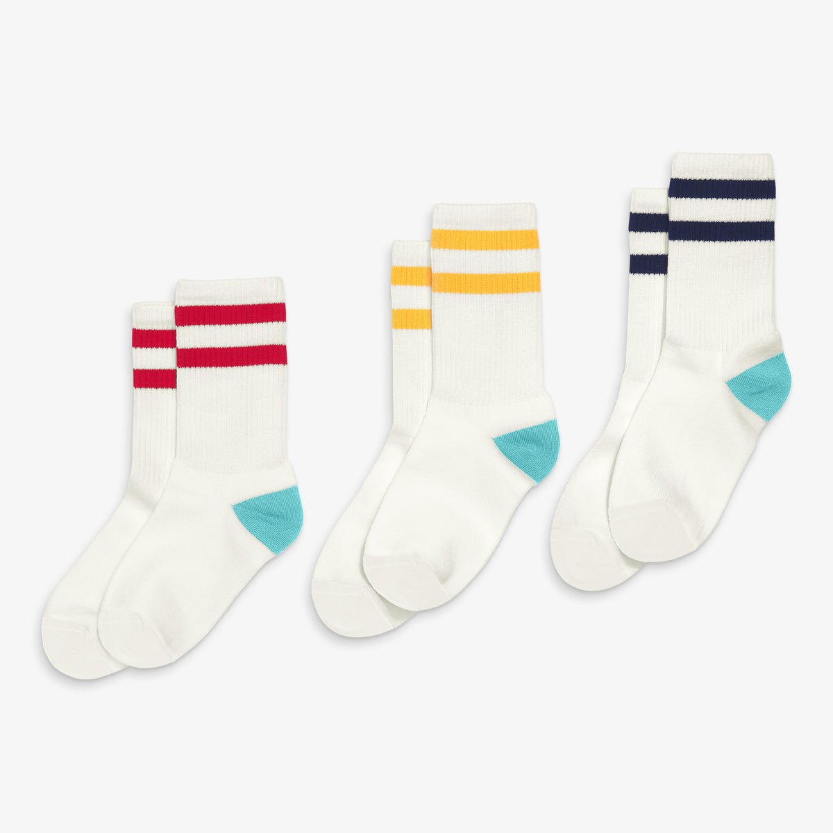 Kids athletic sock 3-pack | Primary.com