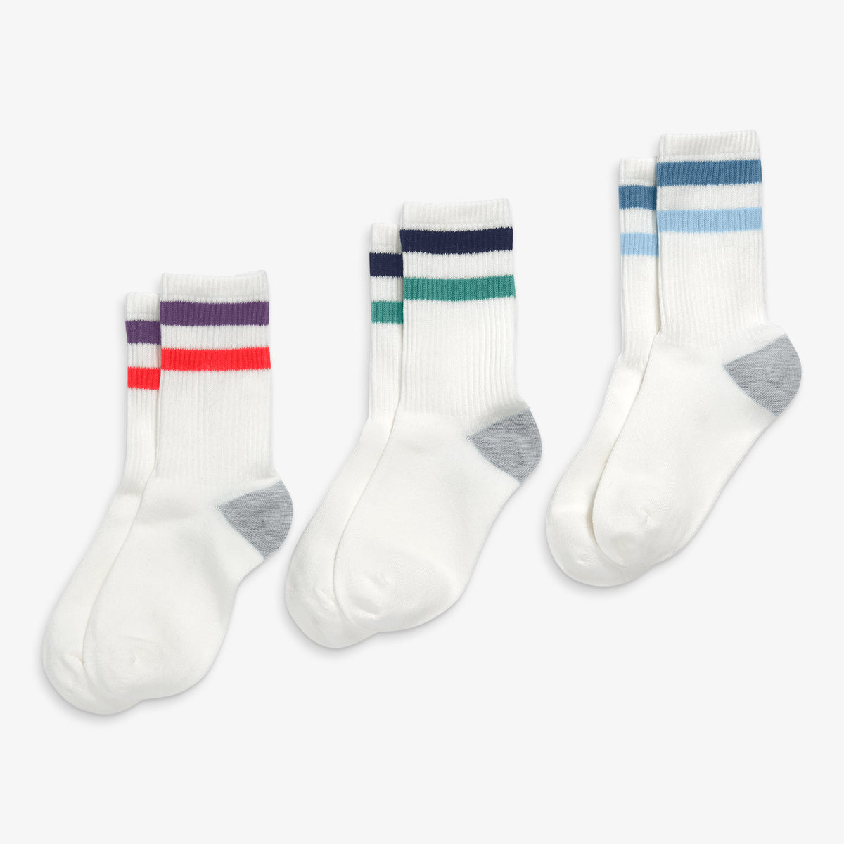 Kids athletic sock 3-pack | Primary.com