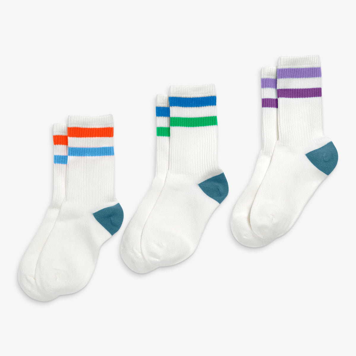 Kids athletic sock 3-pack | Primary.com