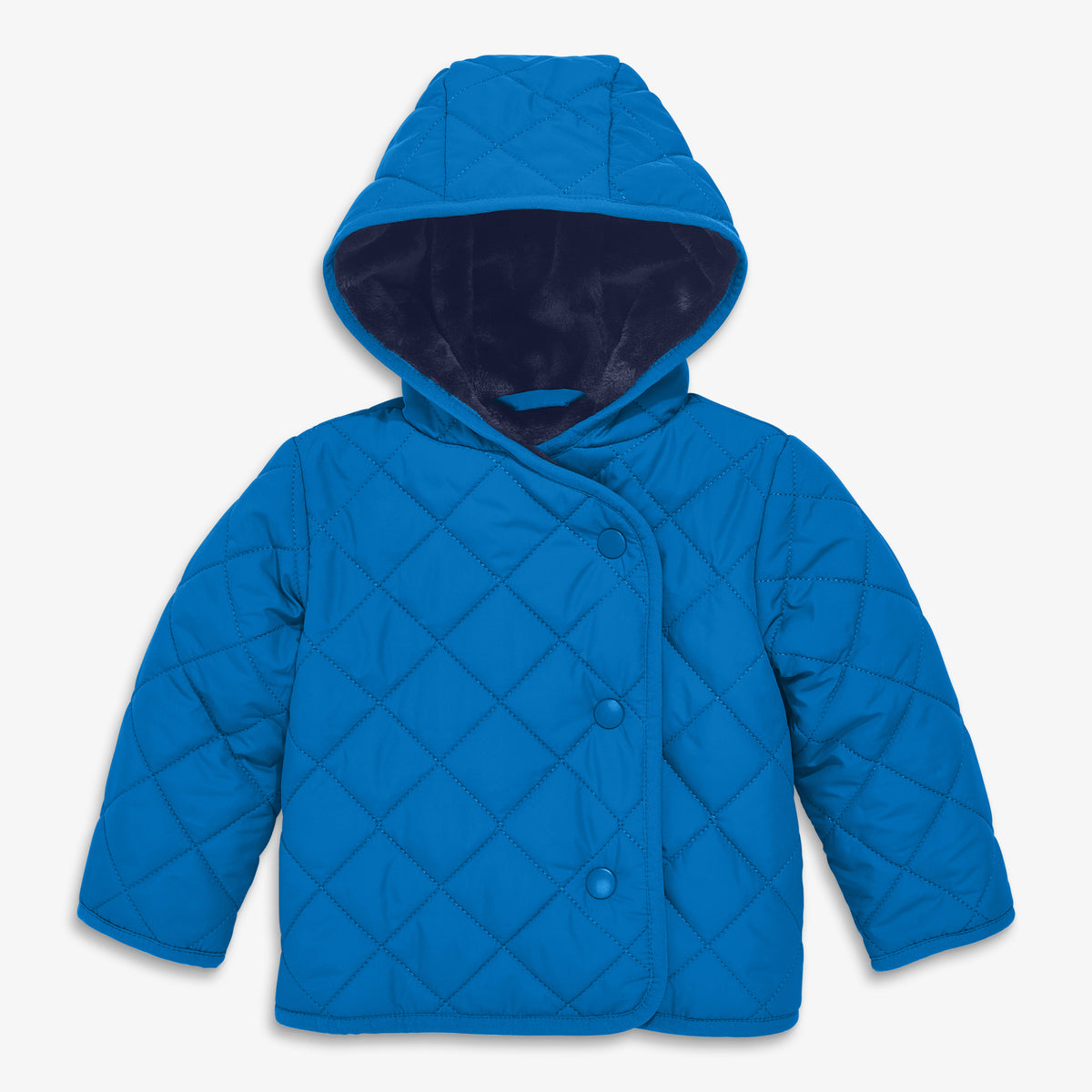 Baby quilted fleece-lined puffer jacket | Primary.com