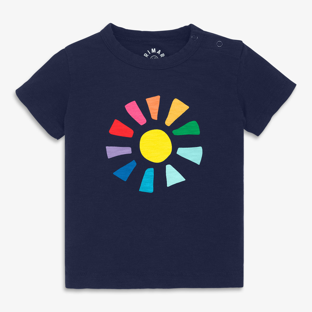 Baby rainbow cutout sun tee | Primary.com