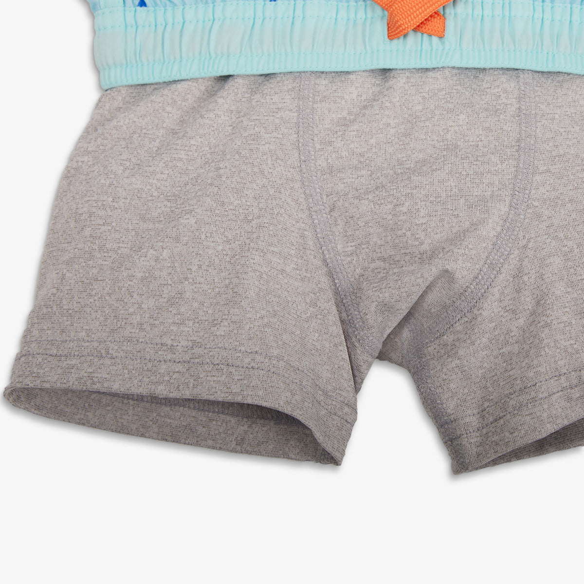 Kids board short in citrus burst | Primary.com
