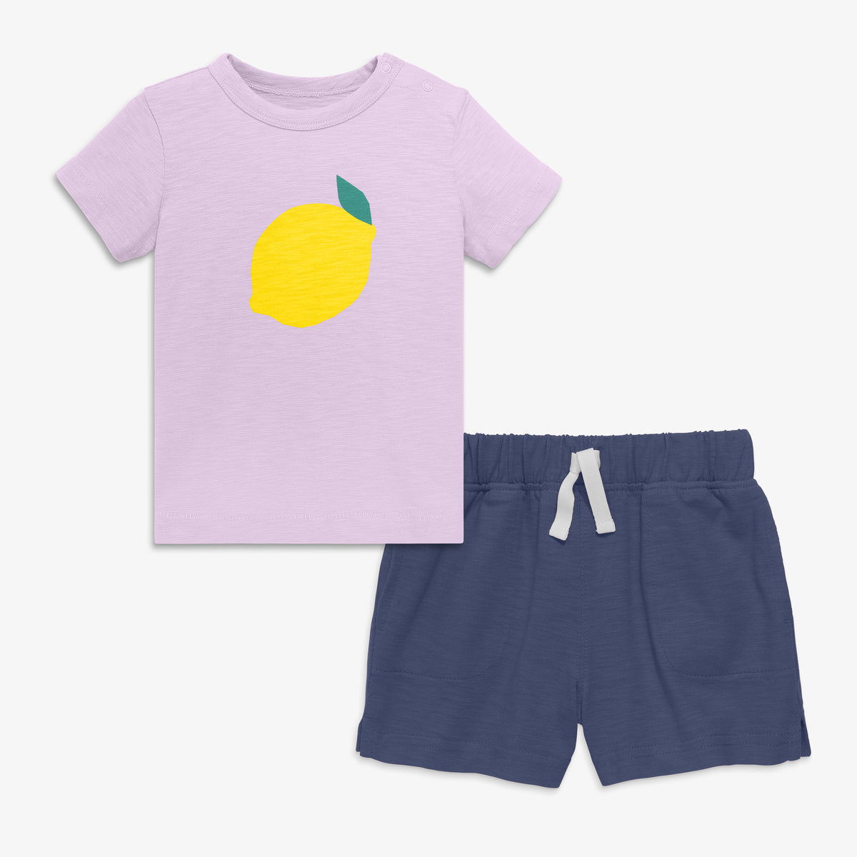 Baby lemon tee set | Primary.com