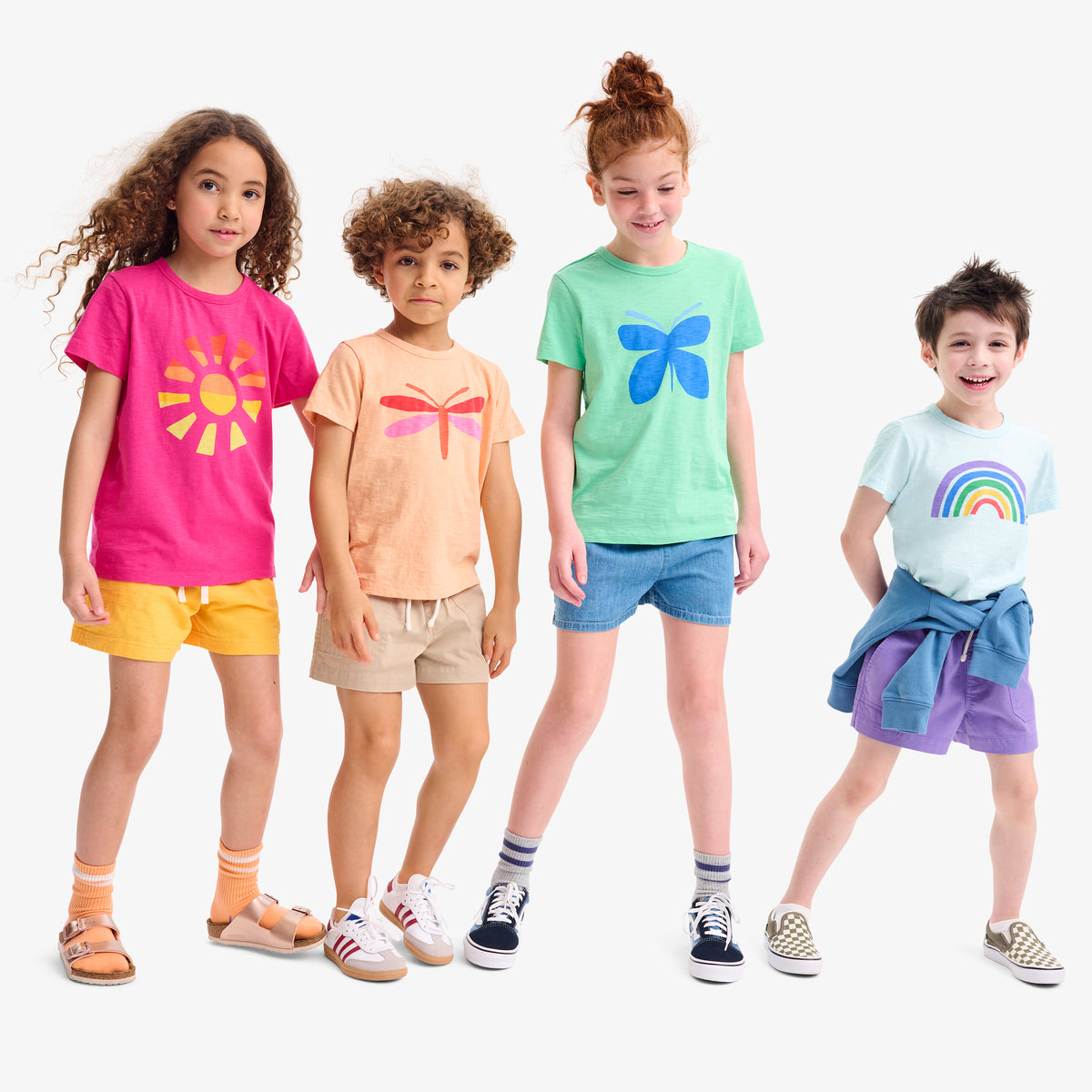 Clearance kids butterfly tee | Primary.com