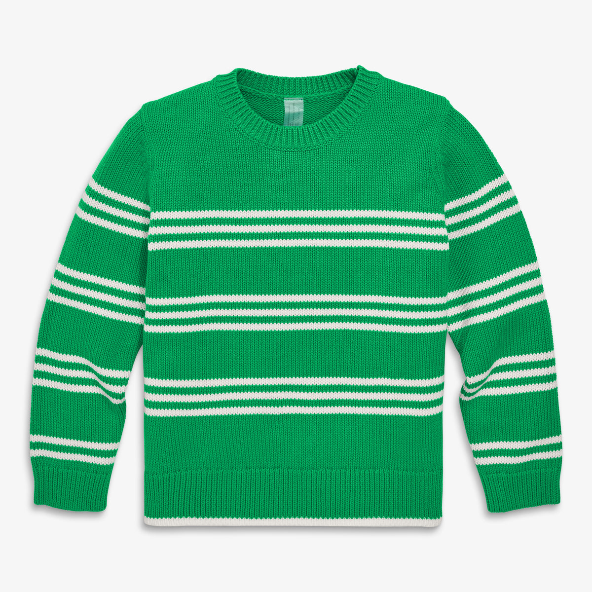 Crewneck sweater in stripe | Primary.com