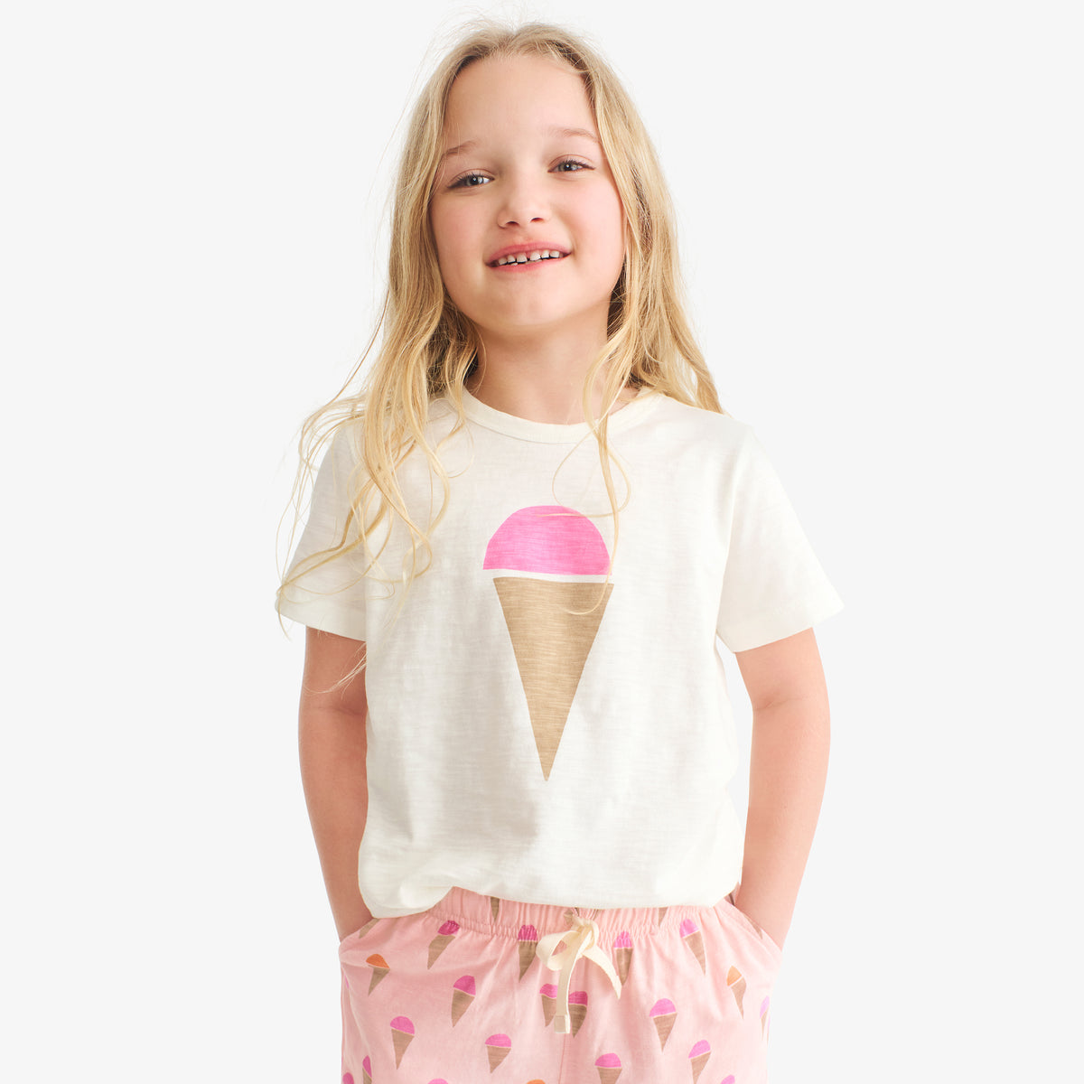 Kids ice cream cone tee | Primary.com