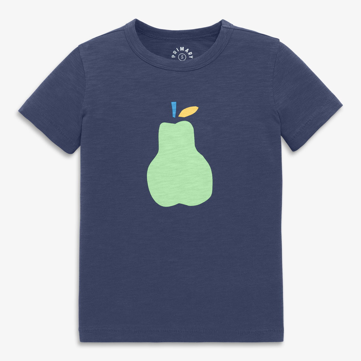Kids pear tee | Primary.com
