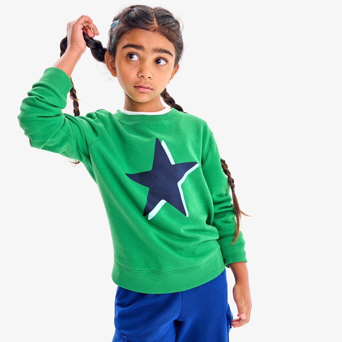 Kids star sweatshirt | Primary.com