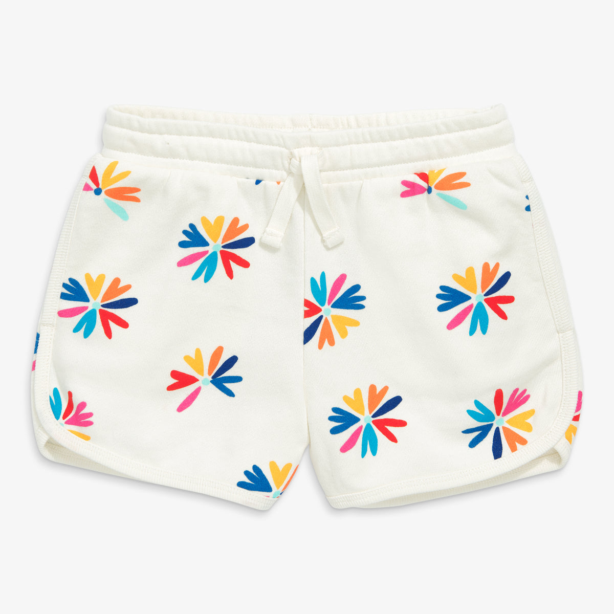Kids recess short in bright blooms | Primary.com
