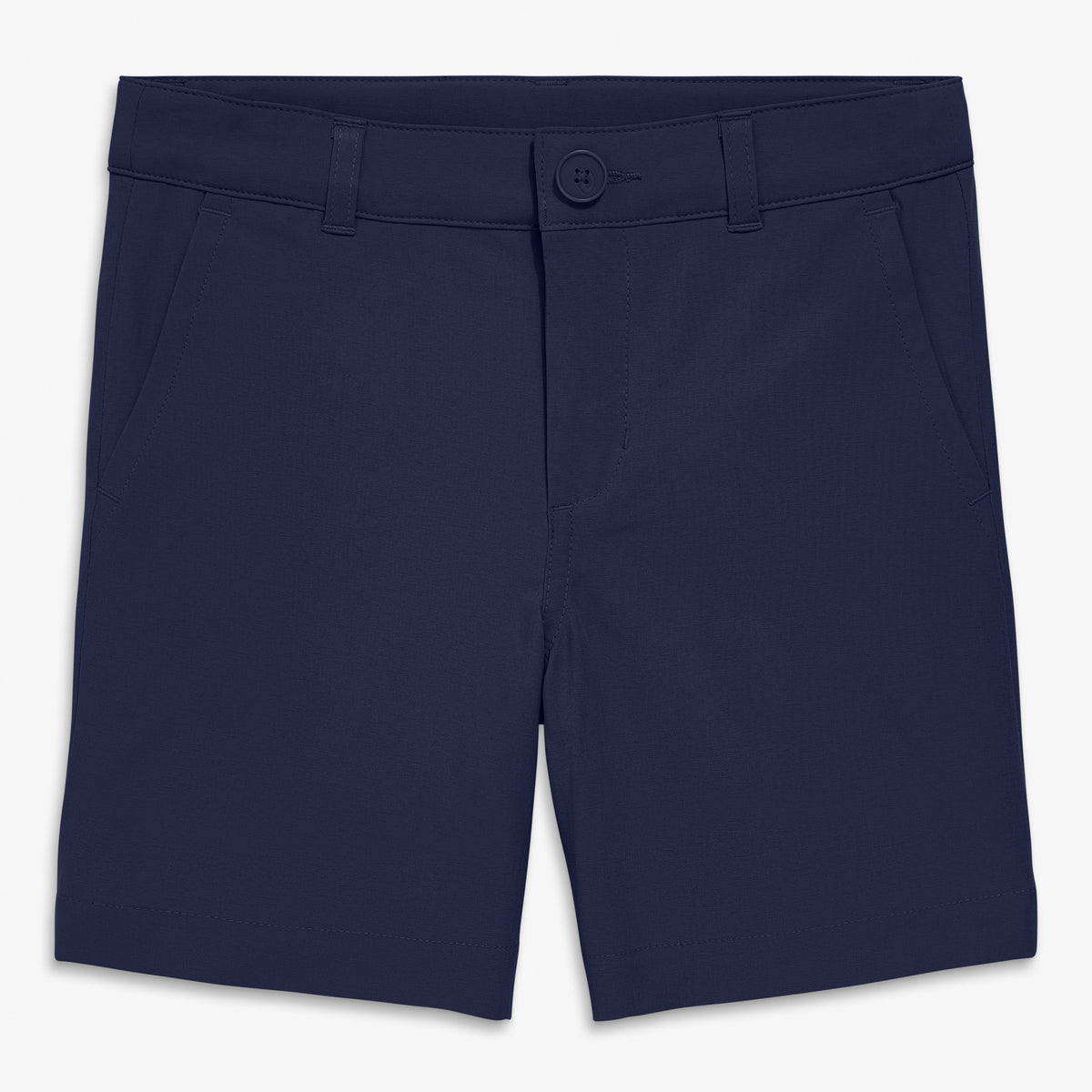 Kids StayCool stretch flat front short | Primary.com