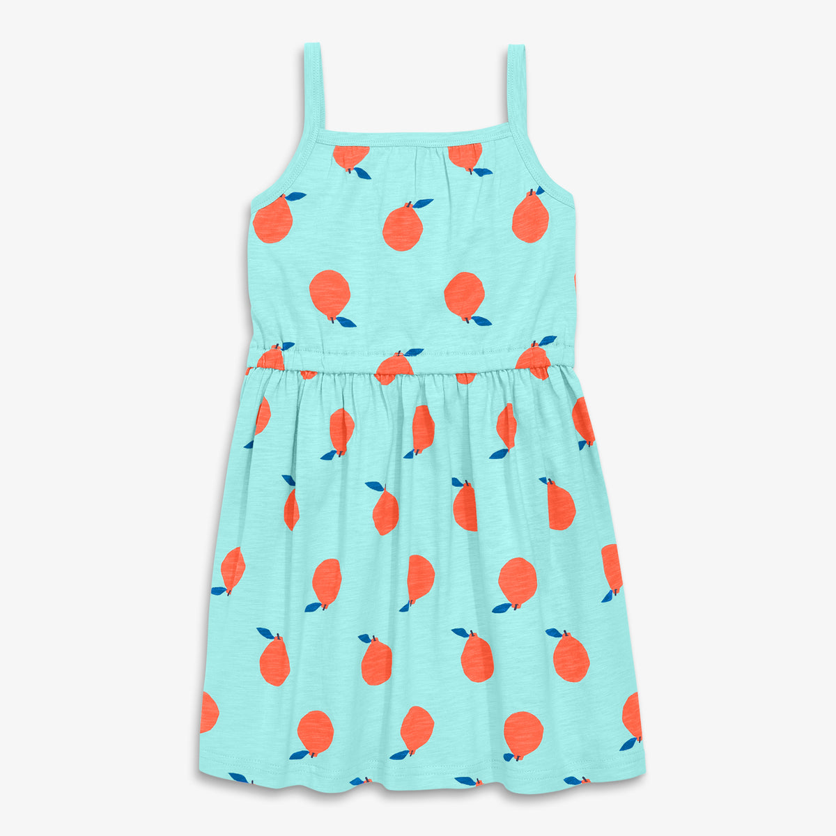 Kids sundress in citrus burst | Primary.com