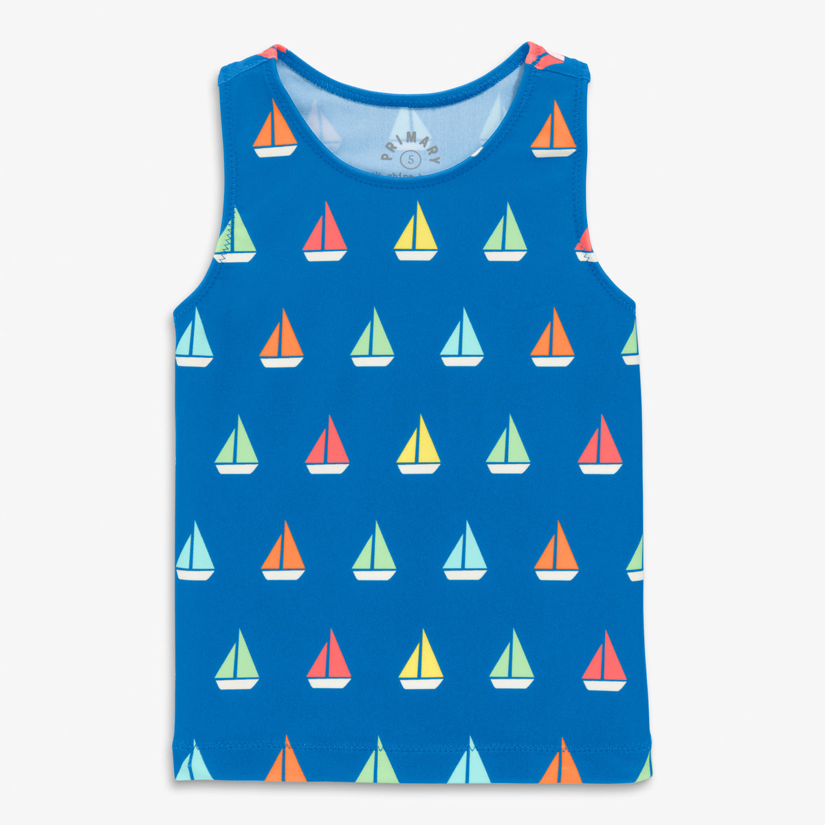 Kids swim tank in set sail | Primary.com