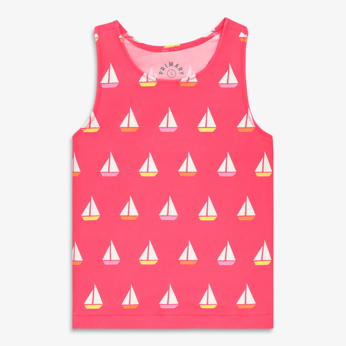 Kids swim tank in sailboats | Primary.com