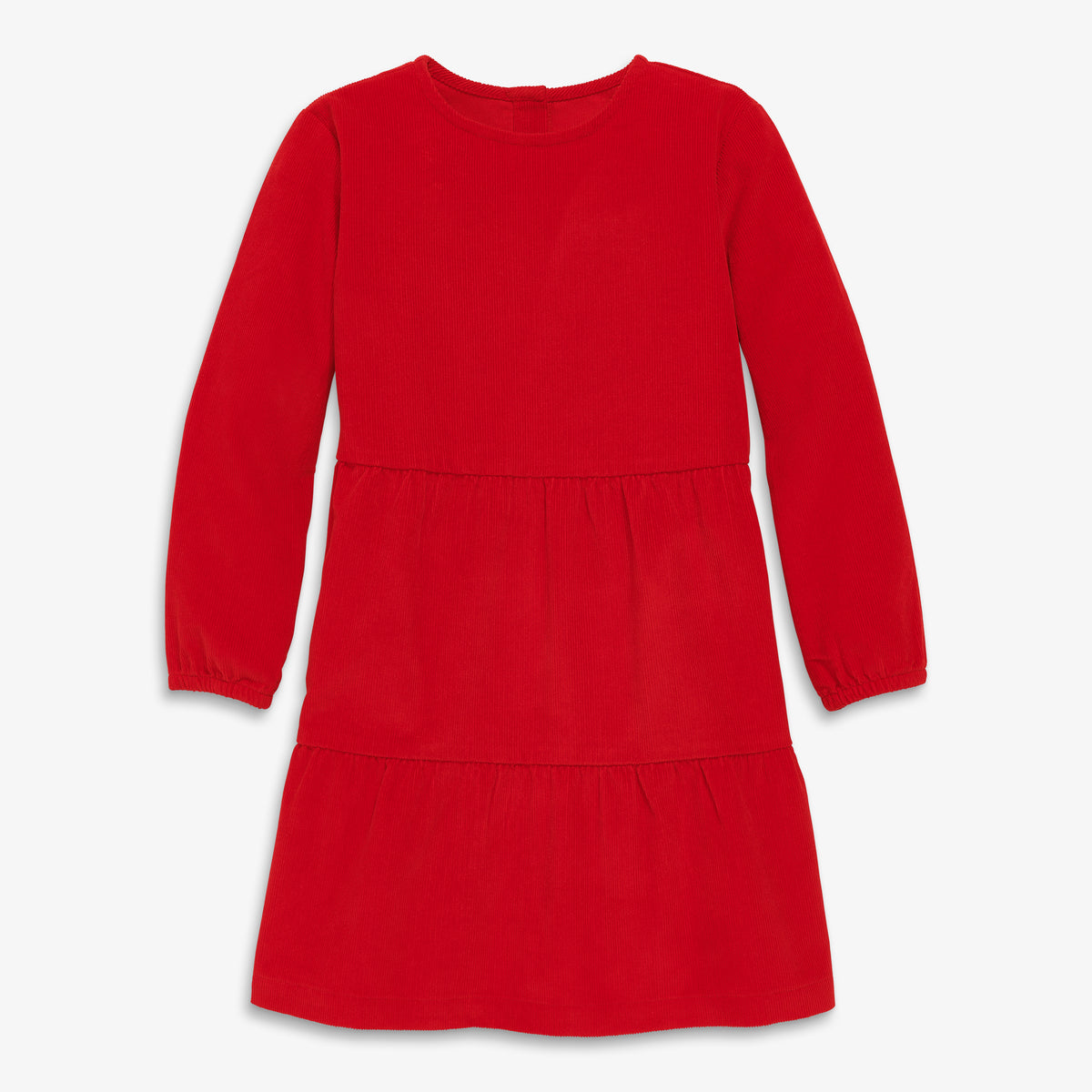Kids tiered corduroy dress | Primary.com