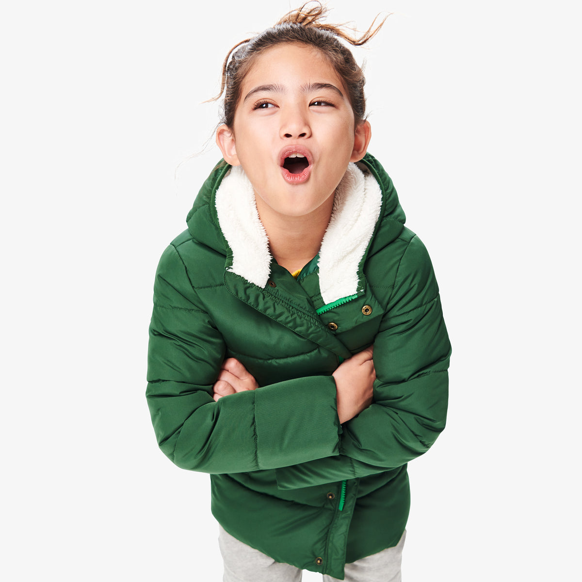 Kids parka puffer coat | Primary.com