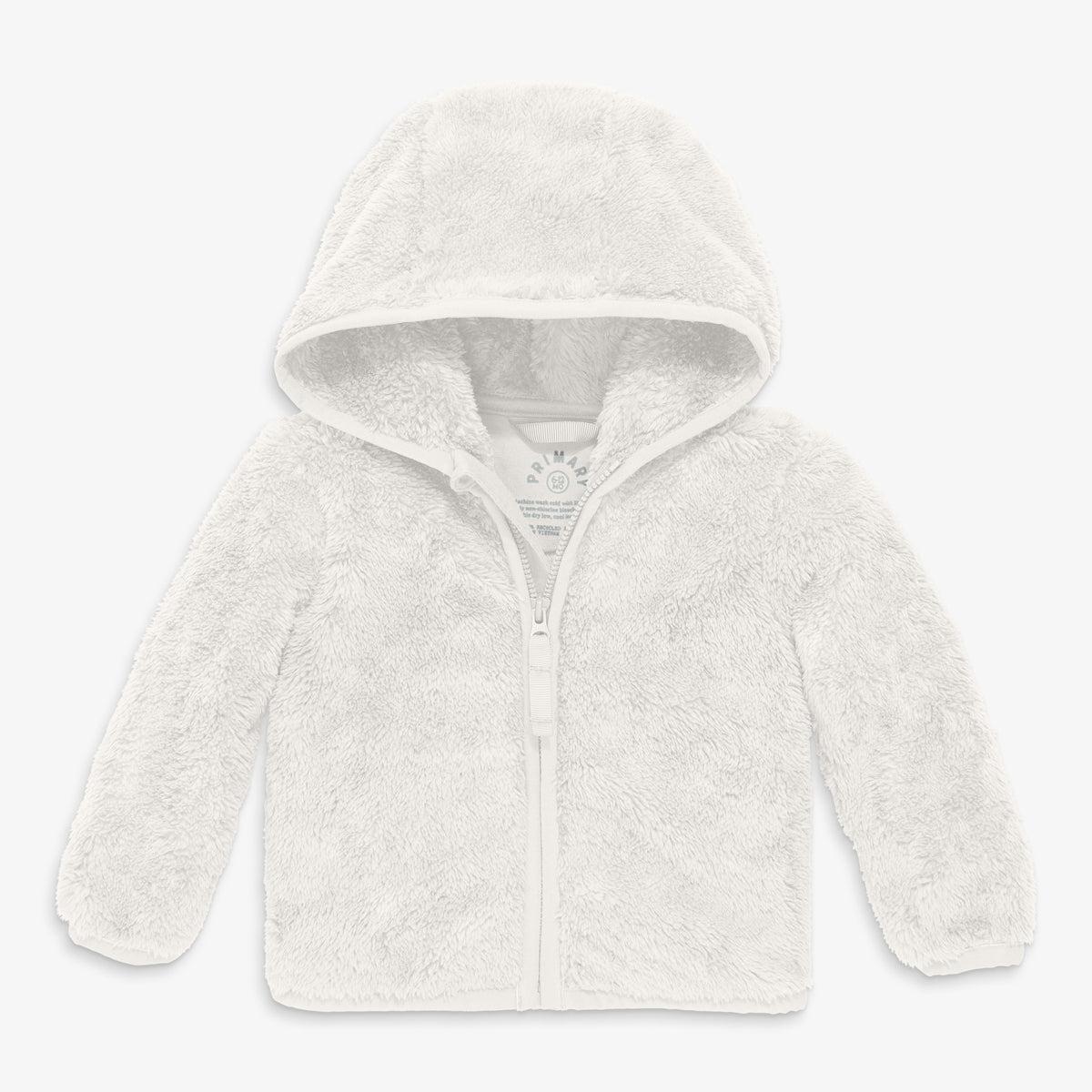 Baby teddy fleece jacket | Primary.com
