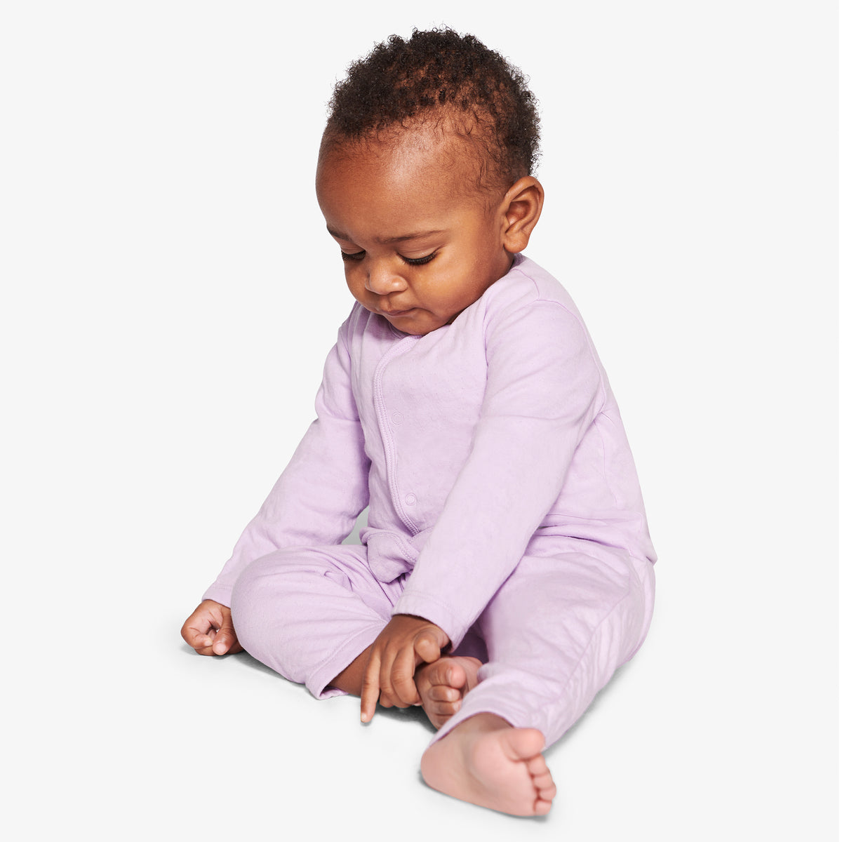 Baby pointelle two-piece set | Primary.com