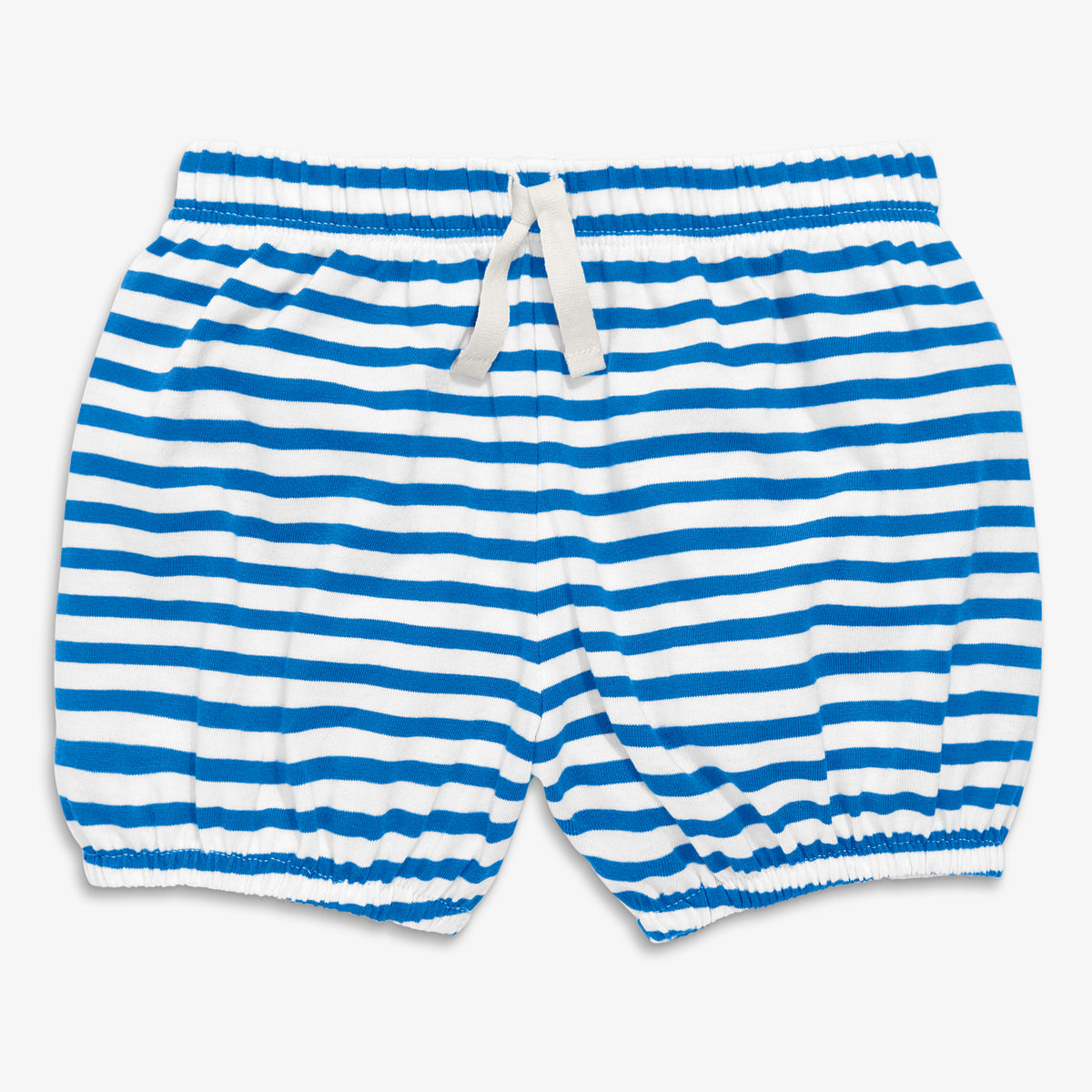 Baby bubble short in mini stripe | Primary.com