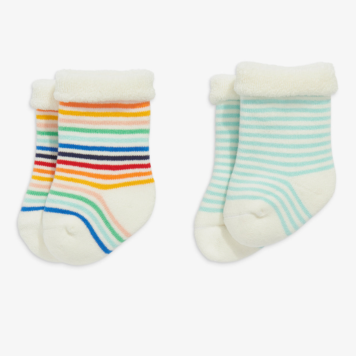 Baby's first sock sunburst 2-packs(0-6m) | Primary.com