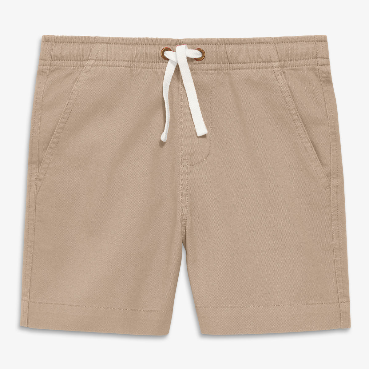 Kids stretch chino drawstring short | Primary.com