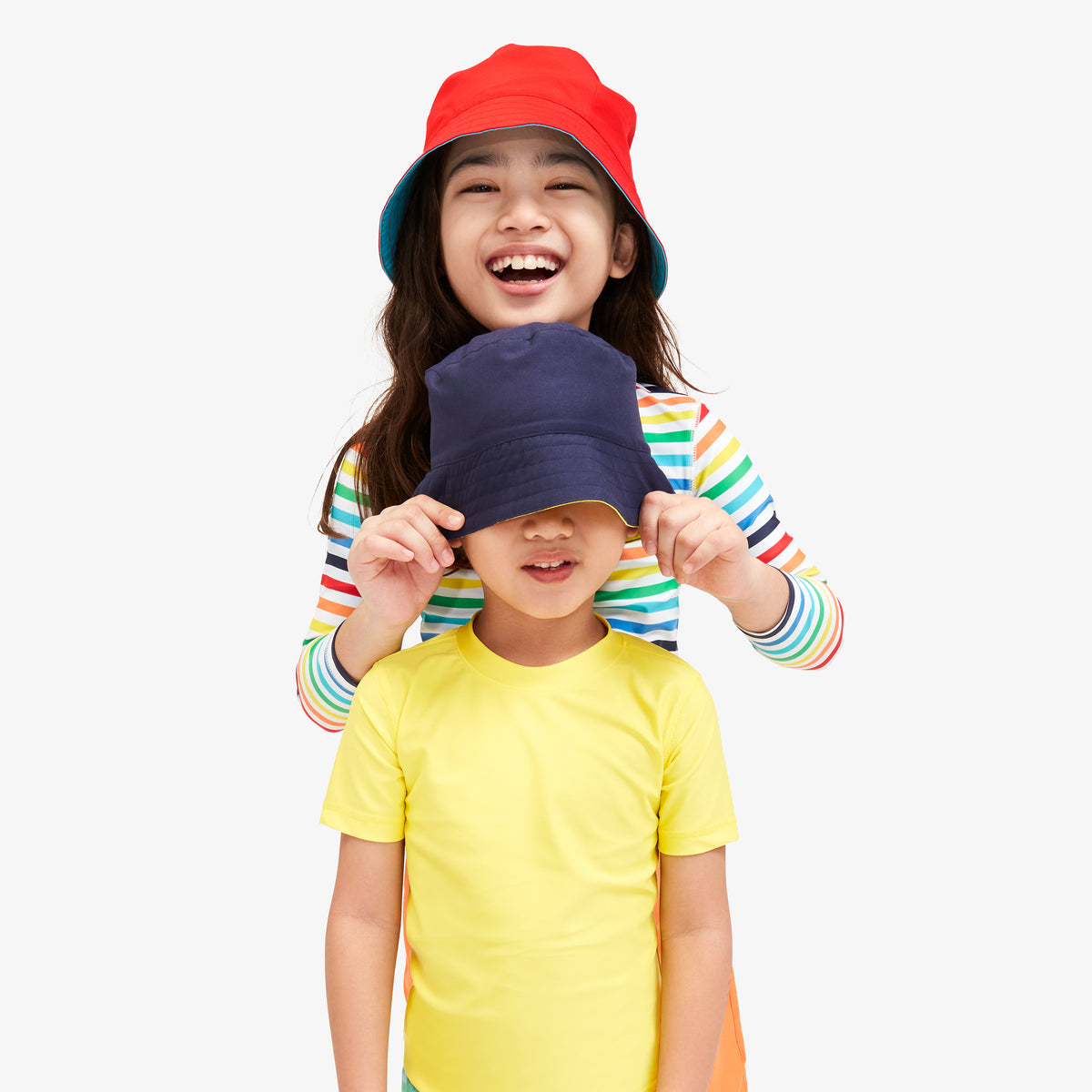 Kids reversible sun hat | Primary.com